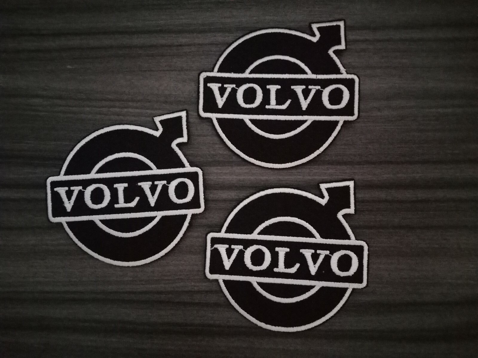 3pcs VOLVO Patches Car Racing MOTORSPORTS Embrodered Iron or Sewn on ...