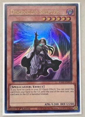 Yugioh! - Dimension Shifter - RA01-EN014 - Ultra Rare -NM/M | eBay