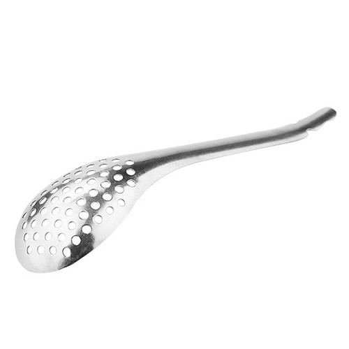 56 Holes Caviar Spoon Useful Kitchen Cooking Gadgets Colander Egg YolkB ...
