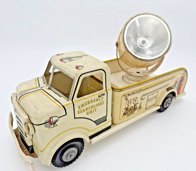 Vintage Marx Emergency Searchlight Unit Truck Pressed Steel!! | eBay