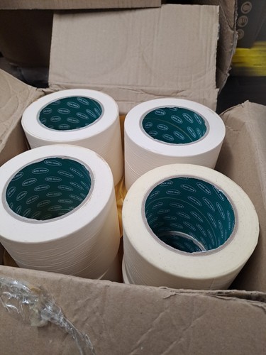 Solvent Masking Tape 100mm X 50m 12 In A Box | eBay UK