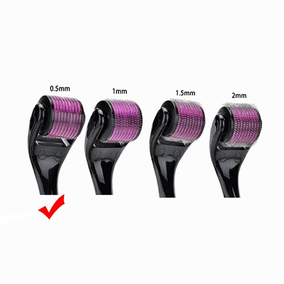 0.5MM-2.0MM Hair Regrowth Micro-Needling Roller Stimulates Hair Growth ...