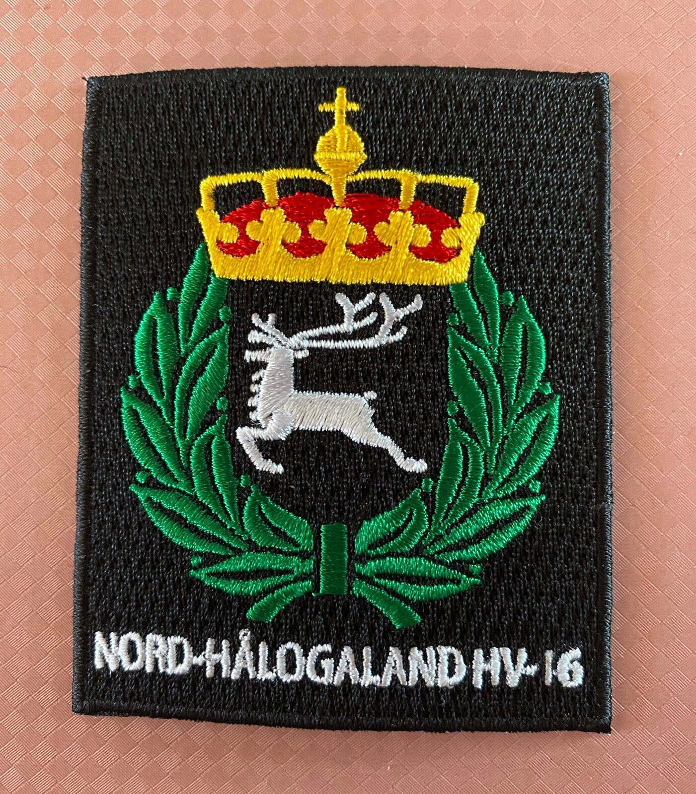 NORWAY ARMY PATCHES - NATIONAL HOME GUARD NORD- HÅLOGALAND DISTRICT 16 ...