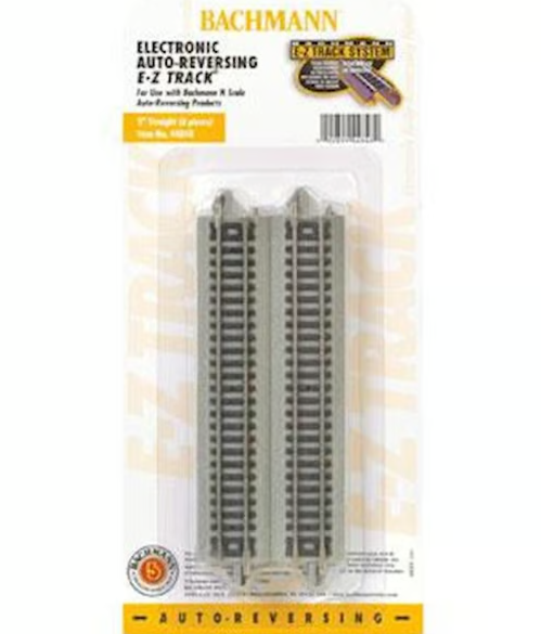 Bachmann EZ-Track ~ N Scale Nickel Silver Auto-Reversing 5" Straight ...