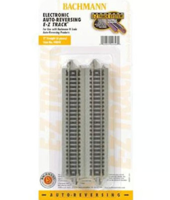 Bachmann EZ-Track ~ N Scale Nickel Silver Auto-Reversing 5" Straight ...