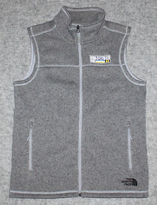 The NORTH FACE MEN'S SWEATER FLEECE VEST + Sigma Chi Fraternity sz S ...