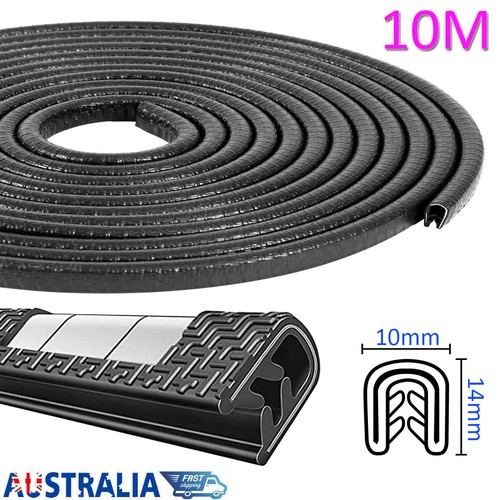 10M Pinchweld Pinch Weld Car Caravan Door Edge Guard Rubber Seal Trim ...