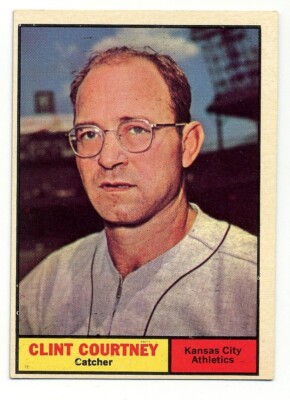 1961 TOPPS KANSAS CITY ATHLETICS CLINT COURTNEY #342 EXMT | eBay