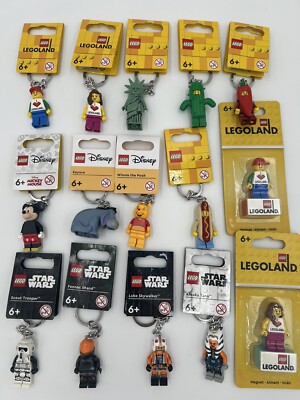 LEGO Minifigure Keychains – Disney / Marvel / Star Wars – New Options ...