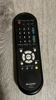 GENUINE SHARP GA667WJSA LCD TV REMOTE | eBay