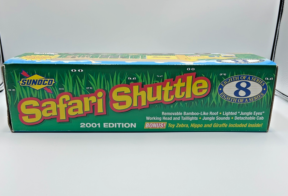 VTG New in Box 2001 Sunoco Safari Shuttle Semi Truck w/ Lights Sounds ...