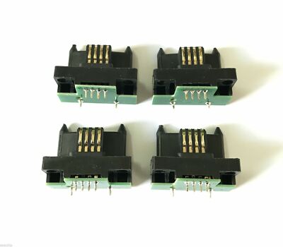 4 x Drum Reset Chips (Xerographic Module) for Xerox 113R00672, 113R672 ...