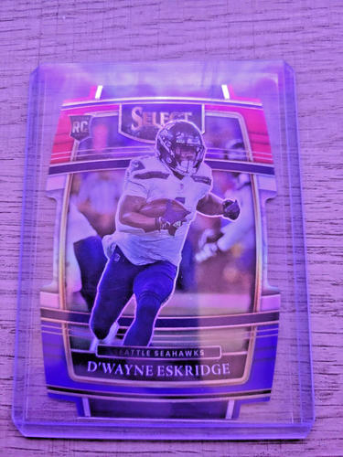Dwayne Eskridge 2021 Select Die Cut Red White Blue Rookie Seattle ...