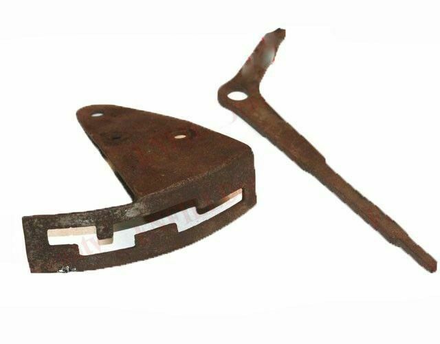 Vintage Classic Old Motorcycle Gas Tank Mount Jockey / Hand Gear ...