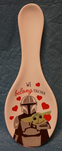 Star Wars Mandalorian Baby Yoda Spoon Rest Valentine's Day | eBay