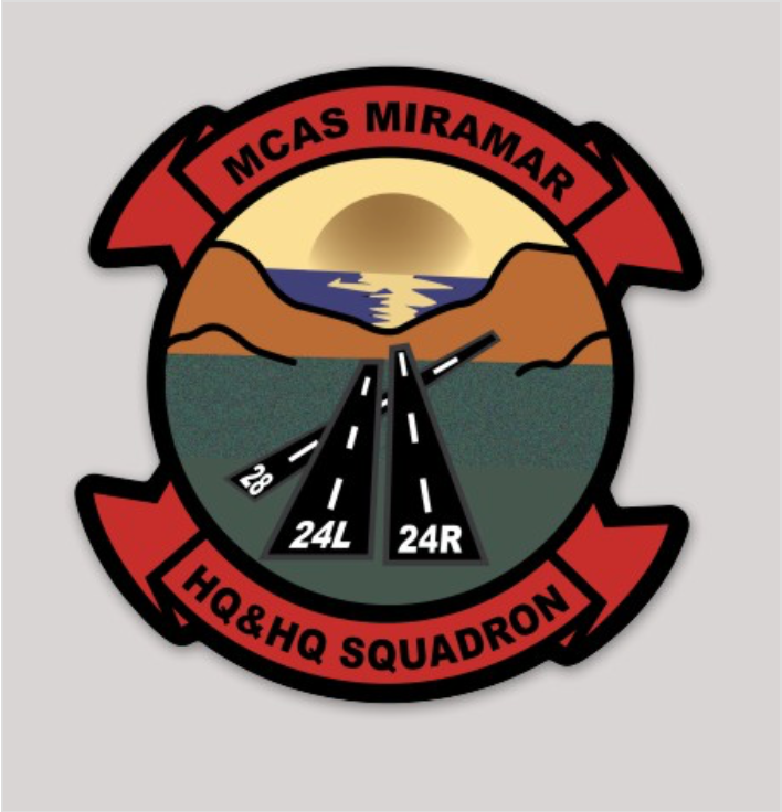 Officially Licensed MCAS Miramar HQ&HQ Squadron Sticker | eBay