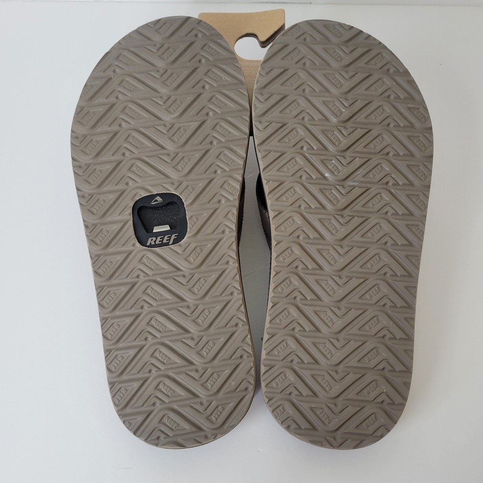 Reef Element TQT Sandals Brown Thong Flip Flop Bottle Opener Mens Size ...