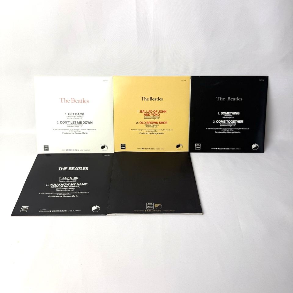 The Beatles CD Singles Collection 22 Discs 1992 Box Set TOCP-7701 | eBay