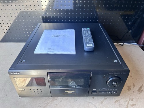 Sony CDP-CX200 200 Disc Mega Storage CD Player Disc Changer - Tested ...