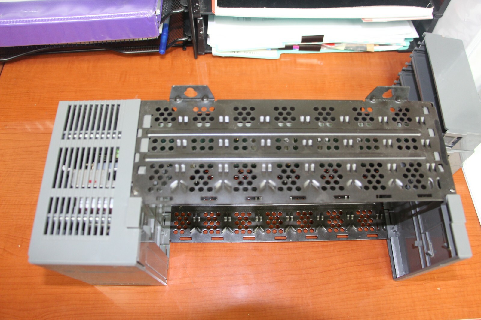 Allen Bradley SLC 500 7-Slot Rack w/ Battery attached | eBay