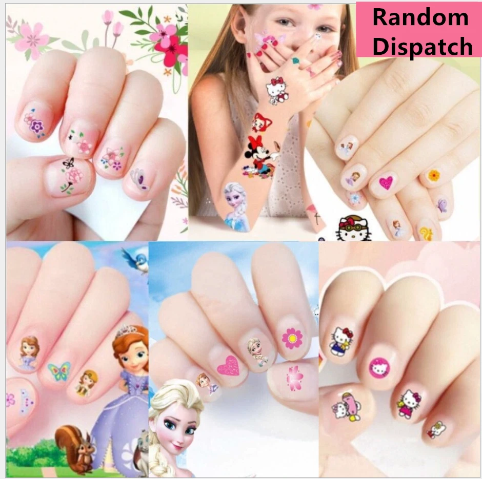 Frozen Nail Designs For Little Girls