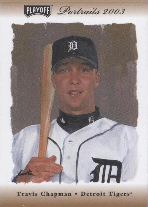 2003 Playoff Portraits - Travis Chapman #130 Bronze Autographs /100 (AU ...
