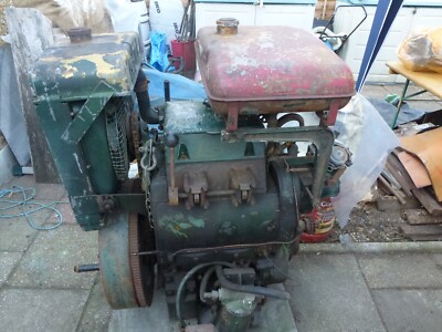 VINTAGE LISTER FR2 DIESEL ENGINE, SUIT TRAD NARROW BOAT, or STATIC SHOW ...