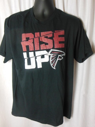 Atlanta Falcons Men's NFL Team Apparel 'RISE UP' Tee Shirt | eBay