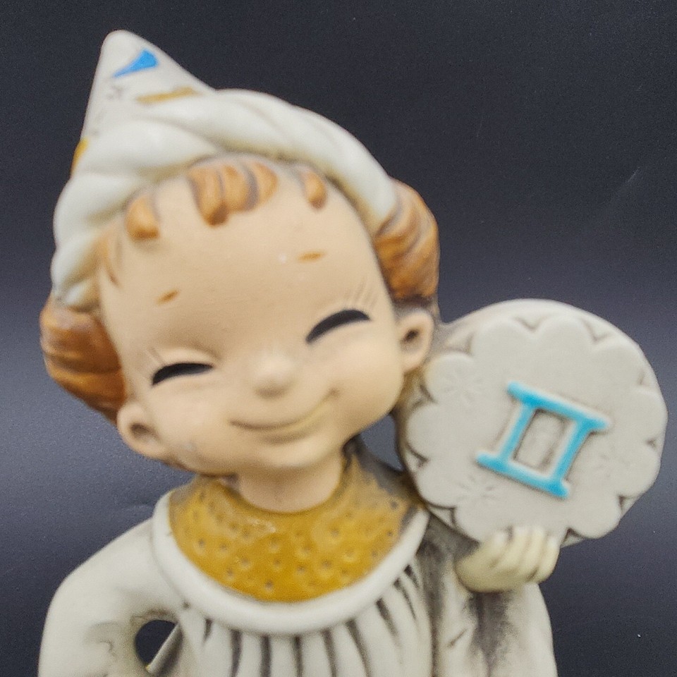Vintage Joseph Originals Wizard Boy Figurine Gemini Zodiac Astrology ...