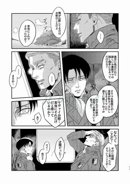 Erwin X Levi Doujinshi