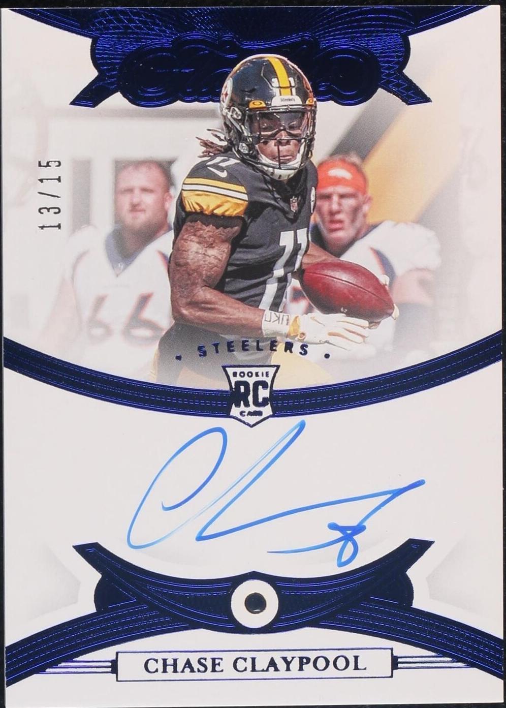 2020 Panini Flawless - Rookie Gems Signatures Chase Claypool #RGS-CCL ...