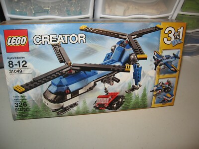 LEGO RETIRED TWIN SPIN LEGO SET # 31049 3 IN 1 FROM CREATOR SERIES NEW ...