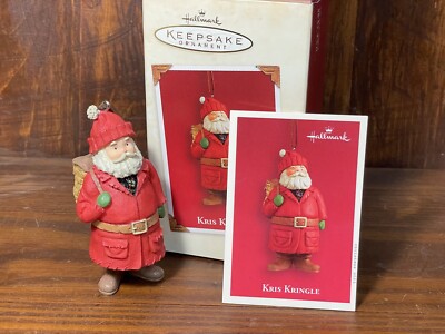 Hallmark Keepsake Ornament Kris Kringle 3.5" Christmas Santa Claus 2003 ...