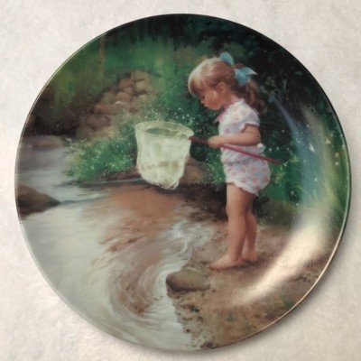 Donald Zolan plate Collector Crystals Creek Remberton & Oakes 1989 232D ...