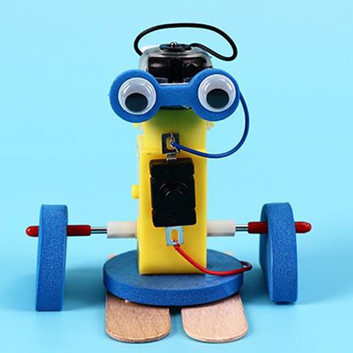 DIY Electronic Walking Robot Model Kits Kids School Science Educational ...
