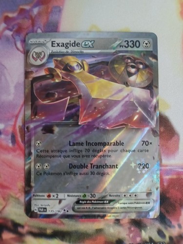 Carte POKEMON - Exagide ex PV330 135/182 - Faille Paradoxe EV04 - FR | eBay