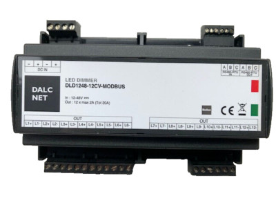 DALCNET DLD1248-12CV-MODBUS LED Dimmer 12-48 V In, Max 20 A Out, Brand ...