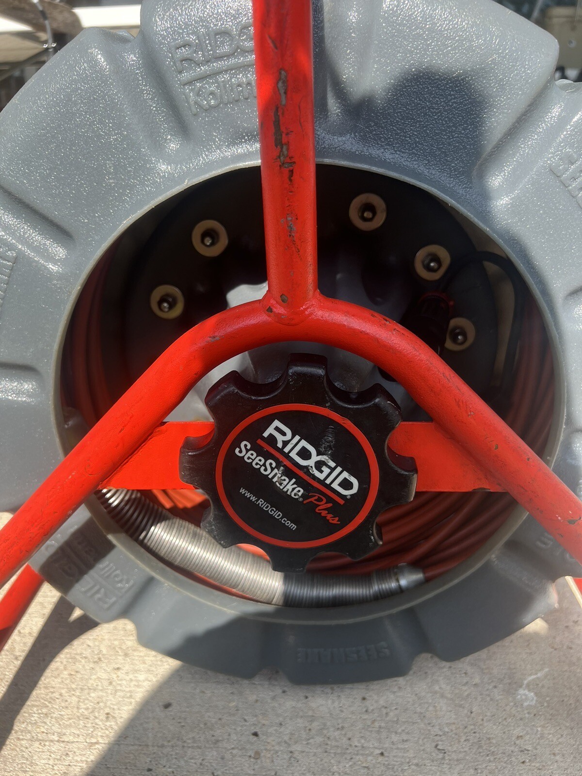 RIDGID Seesnake PLUS ntsc V.2044-1022 MINI SEESNAKE/SELF LEVEL/COUNT ...