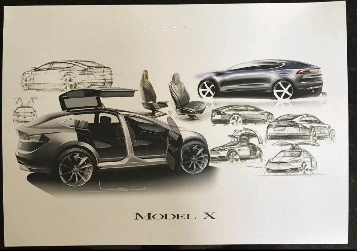Tesla Automotive Design Sketches New Fisker's Tesla Model S Rival Will