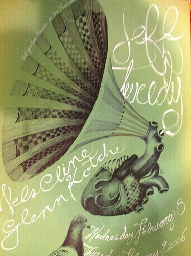 JEFF TWEEDY FILLMORE POSTER Wilco Original BILL GRAHAM F754 Justin Page ...
