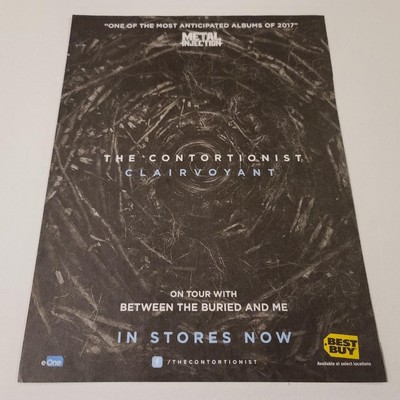 The Contortionist "Clairvoyant" Album Ad | eBay