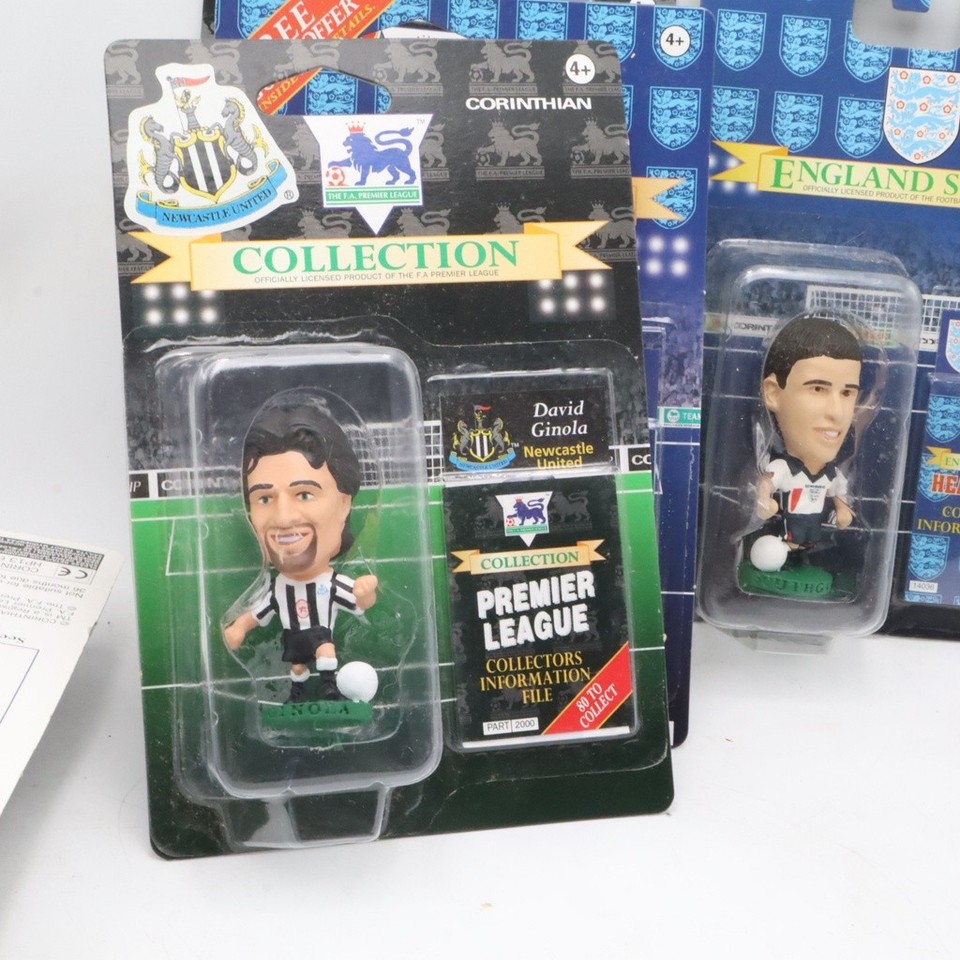 Corinthian Football Figures Job Lot x5 Premier League & England Squad ...