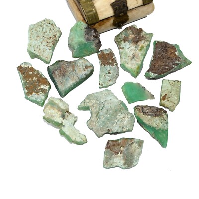 Chrysoprase Raw Rough, Gemstone Rocks, Chrysoprase Rough, Raw Material ...