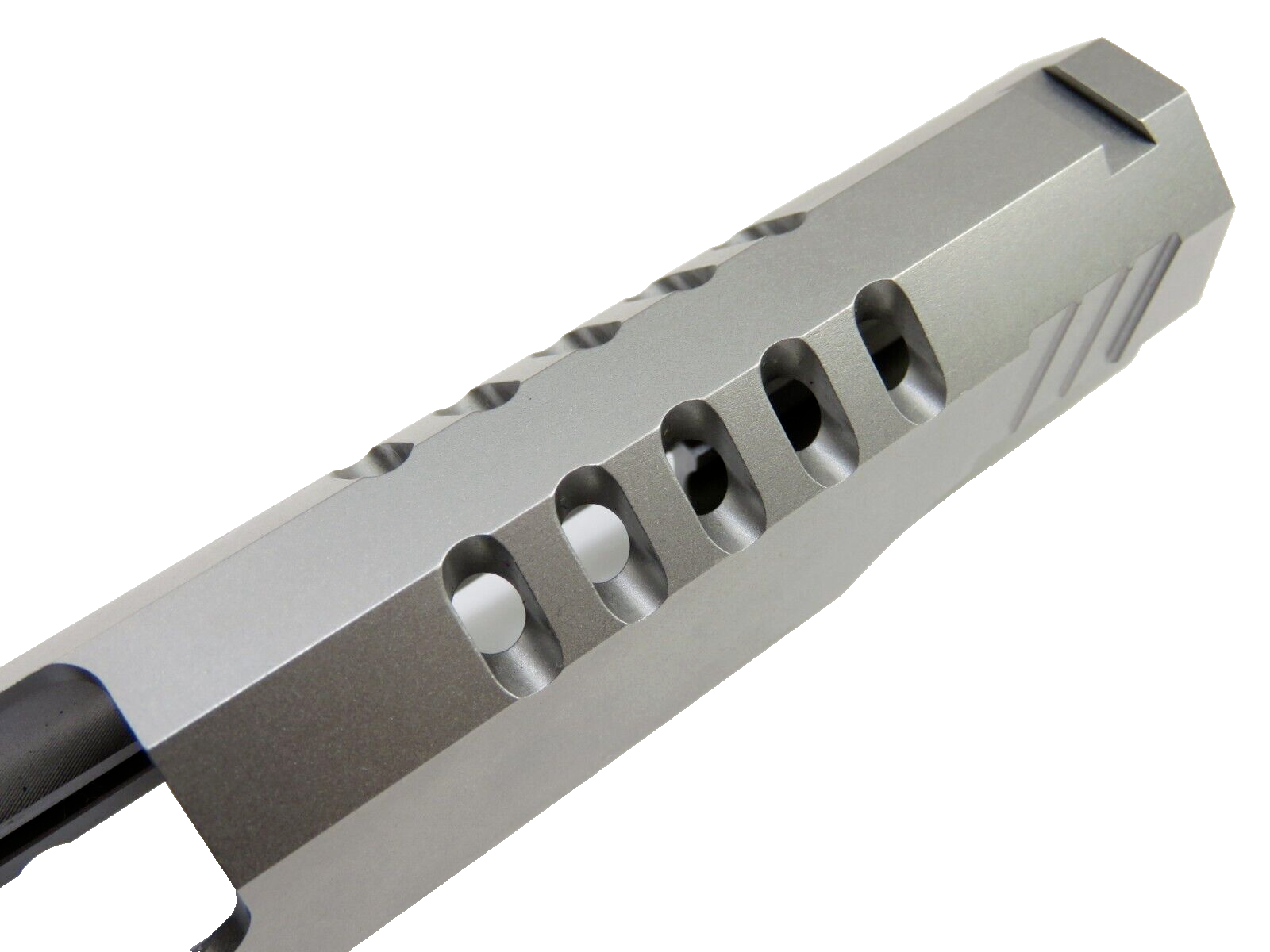 New 1911 9mm / .38 Super Stainless Custom Ported Slide LPA Target Sight ...