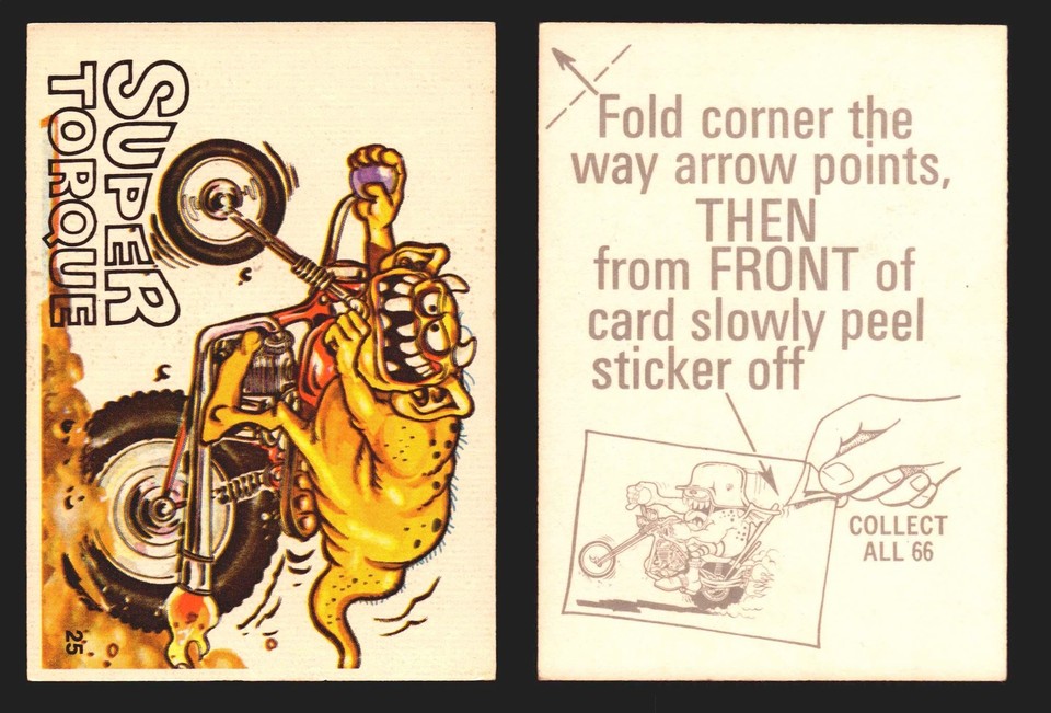 1972 Silly Cycles Donruss Vintage Trading Cards #1-66 You Pick Singles ...