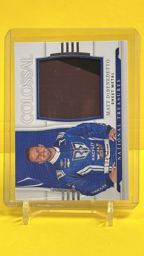 2022 Panini National Treasure Colossal Sheet Metal Race-Used Matt ...