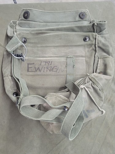 Vietnam War US Army Gas mask Carrier #4 | eBay