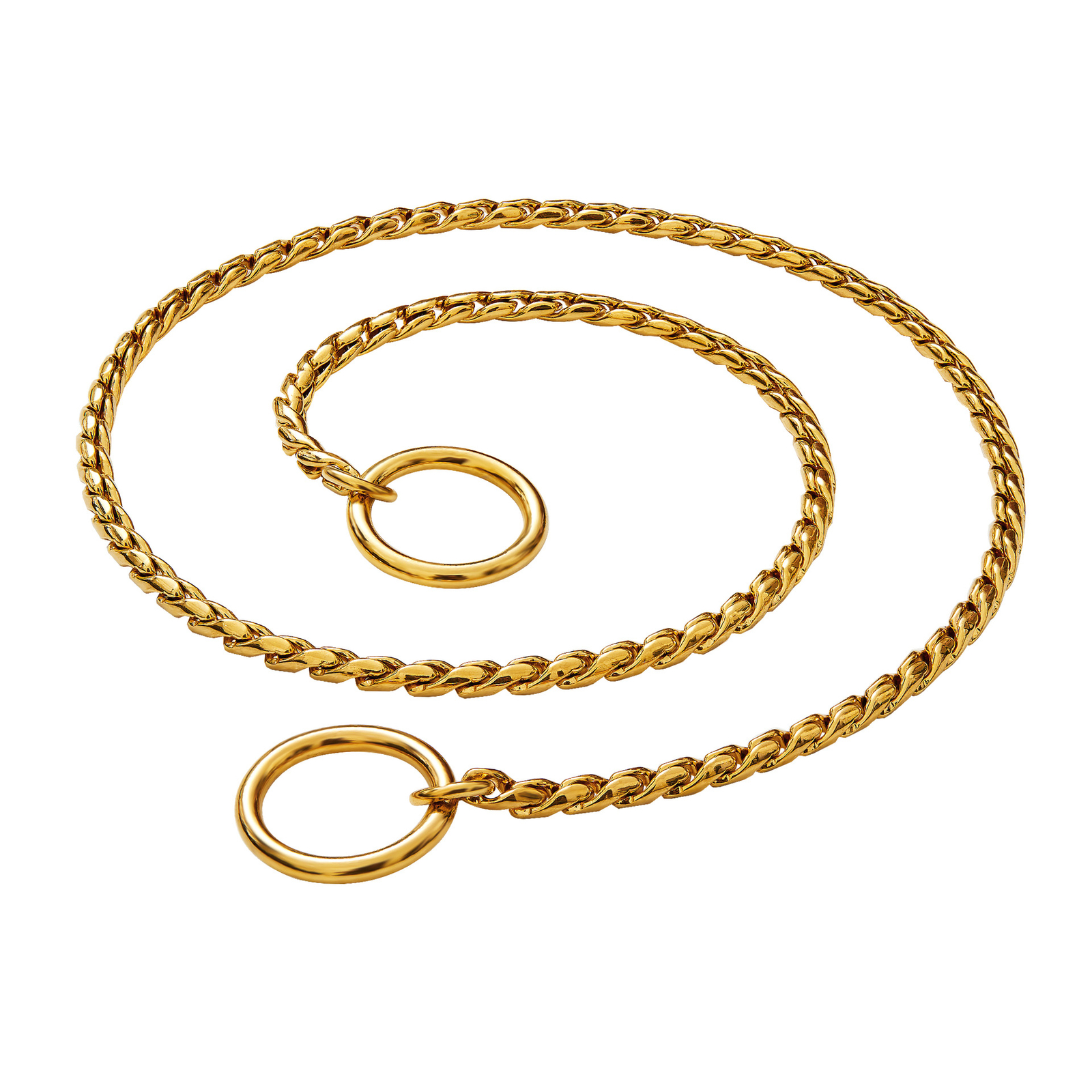 Choke Chain Training Dog Collars Snake P Choker Pet Show Collar 3 ...