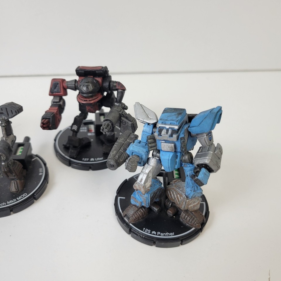 Rare WizKids MechWarrior Battletech Mech Figure Lot of 5 (C6) | eBay