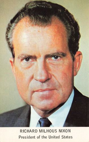 Postcard United States President Richard M. Nixon Washington DC ...